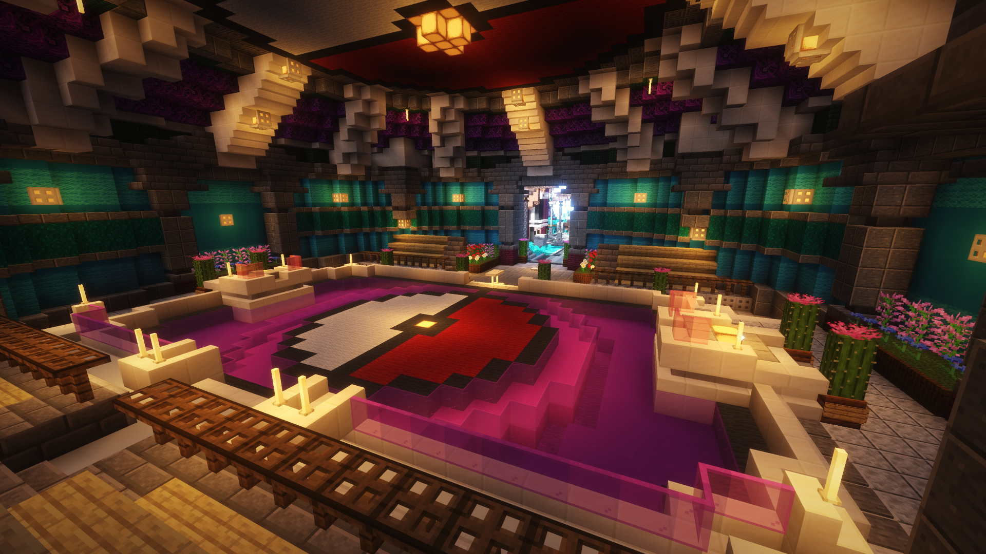 Psychic Pixelmon Gym | Chunkfactory